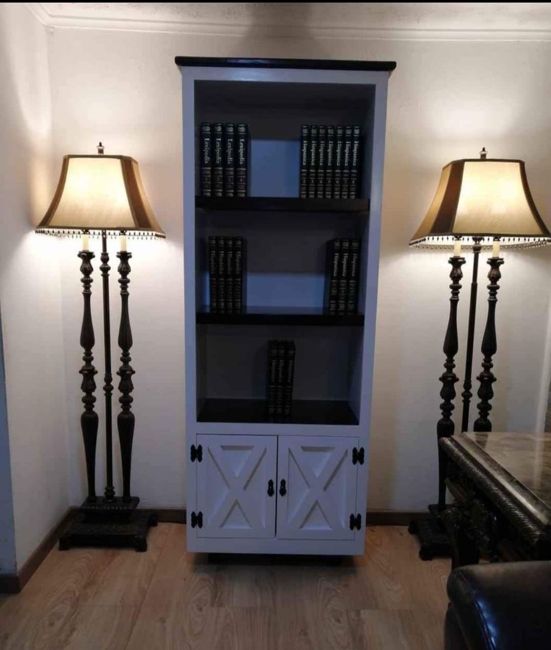 Librero 180X60X35 - Muebles Rústicos Estilo PyM SpA.